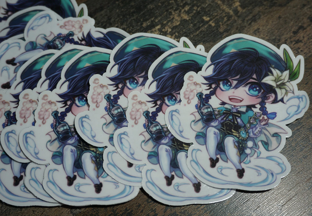 Stickers – GENSHIN IMPACT – Venti – POISONCAGE ONLINE SHOP